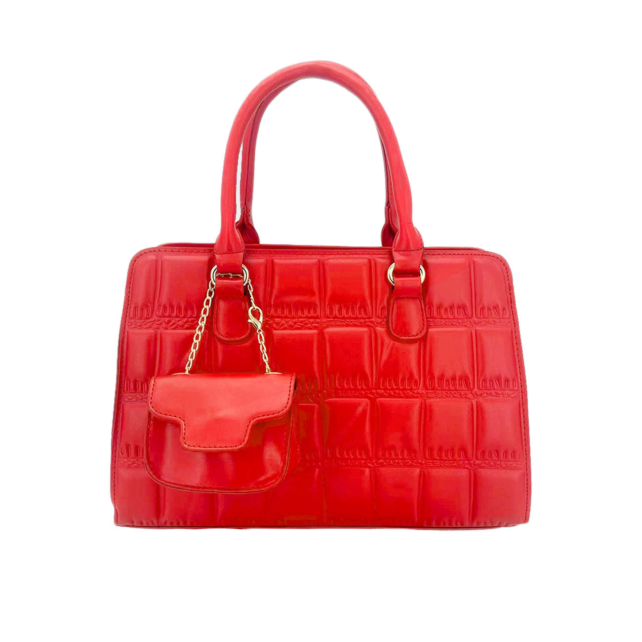 Red 2 in 1 Top Handle Crossbody Bag – TigerLilyBloom™
